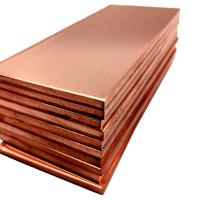 China C1100 C1220 Cold Rolled Copper Sheet 0.5mm 2mm Thick 4x8 Copper Plate for Industrial Use for sale