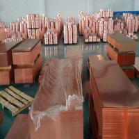 China C11000 C12000 Pure Copper Plate Sheet 99.9 Copper 0.3mm to 100mm Thickness for sale