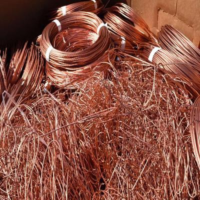 China Millberry Scrap Brass Per Pound Bare Bright Copper Wire Scrap 99.9% for sale