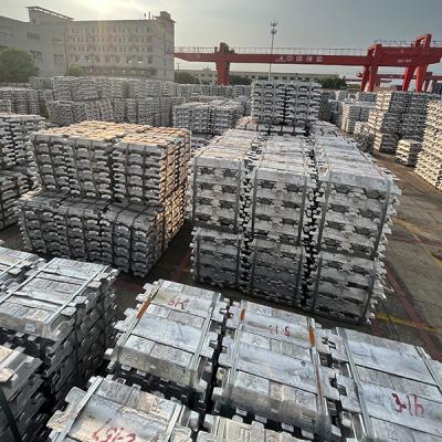 China GB Standard A7 Aluminium Ingot 99.7% Purity 20kg for Remelting for sale