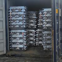 China A7 Aluminum Ingot 20kg 25kg Non Ferrous Metal Al99.7 for Remelting for sale