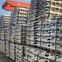China A7 Aluminum Ingot 20kg 25kg Non Ferrous Metal Al99.7 for Remelting for sale