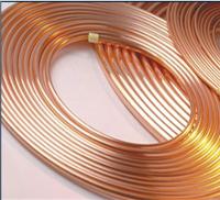 China ASTM Refrigeration AC Copper Pipe Pancake Coil C26000 C27000 OD 2-914mm for sale