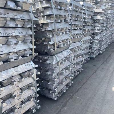 China Aluminum Ingot AL99.70A A7 6063 25kg High Purity for Construction Transportation for sale