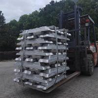 China A7 Aluminum Ingot 20kg 25kg Non Ferrous Metal Al99.7 for Remelting for sale