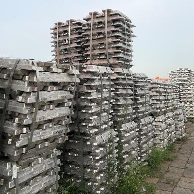 China A8 Aluminium Ingot 99.7% 99.8% 99.9% High Purity Aluminum Metal Ingot 20kg 25kg for Casting for sale