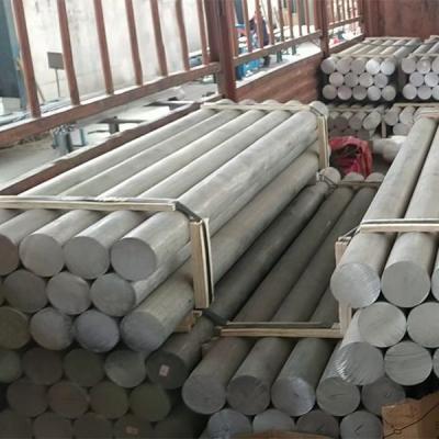 China 6063 Aluminum Alloy Bar T5 T6 Mill Finish 98.9AL Aluminum Rod for Extrusion for sale