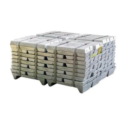 China High Purity Zinc Ingot 15-20kg Zn99.995 for Industrial Alloy Manufacturing for sale