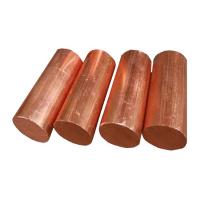 China C11000 Pure Copper Round Bar 8mm Diameter Solid Copper Rod for Electrical Grounding Busbar for sale