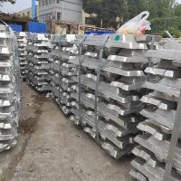 China Primary Aluminum Ingot A7 99.7% A8 99.85% Mill Finish Smooth Alloy for Industrial Use for sale