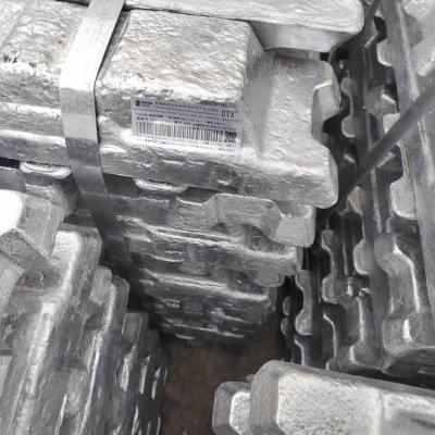 China High Purity Aluminum Ingot A8 99.8% 15-20kg for Industrial Use for sale