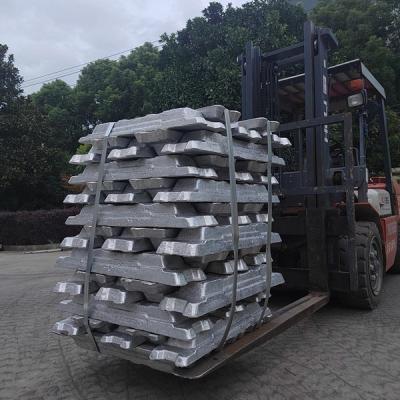 China Customizable Aluminum Ingot A7 A8 99.7 Purity 25kg for Industrial Remelting for sale