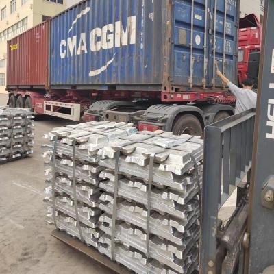China Aluminum Ingot A7 99.7 Pure Aluminum Alloy Ingot 15-20kg for Industrial Use for sale