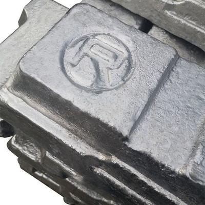 China Pure Aluminum Ingot 99.7% 15-20kg for Melting High Purity 997 Grade Industrial Use for sale