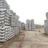 China Pure Aluminum Ingot 99.7% 15-20kg for Melting High Purity 997 Grade Industrial Use for sale