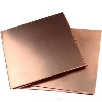 China C10100 C10200 Pure Copper Plate Sheet 0.3mm-100mm Thickness for Electrical Equipment for sale