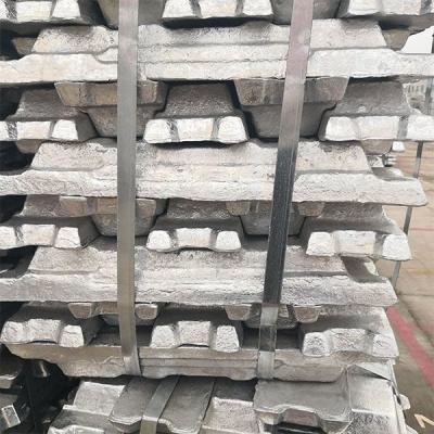 China 99.8% A8 Aluminium Alloy Ingot 25kg Purity Pallets for Industrial Chemical Use for sale