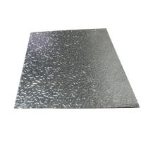 China Mirror Reflective Aluminum Sheets Stucco Hammer Pebble Embossed 200mm for sale