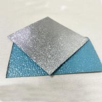 China Mirror Reflective Aluminum Sheets Stucco Hammer Pebble Embossed 200mm for sale