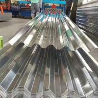 China Prepainted Color Coated Zinc Aluminium Corrugated Steel Roofing Sheet 0.8mm Thick for sale