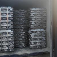 China Light Weight A8 Aluminum Ingots Purity 99.7% 99.9% 99.95% 99.99% 1000 Series for sale