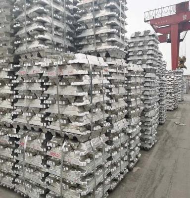 China High Purity 99.994% Aluminum Ingot 15-20kg Anti-Corrosion Mill Finish for Industrial Use for sale