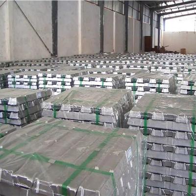 China High Purity Aluminum Ingot A7 99.7% A9 99.9% for Industrial Casting for sale