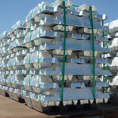 China Aluminum Ingot 99.7% A7 ADC12 Pure Aluminium Alloy Ingot 6kg for Casting for sale