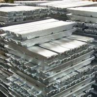 China Pure Aluminum Ingot 99.7 A7 20kg for Remelting Industrial Grade for sale