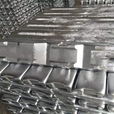 China Pure Aluminum Ingot 99.7 A7 20kg for Remelting Industrial Grade for sale