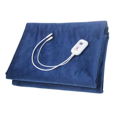 China Washable Thermostatic Usb Electric Heated Blanket Graphene Portable Rechargeable Energy Efficient for sale