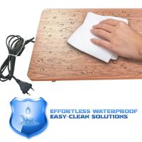 China Effortless Comfort Electric Foot Warmer Stool With Graphene Heating Technology for sale