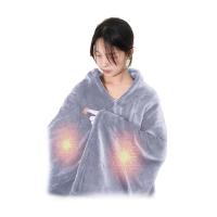 China Portable Electric Heated Blanket Graphene Infrared Heat Blanket USB Charging Convenience for sale