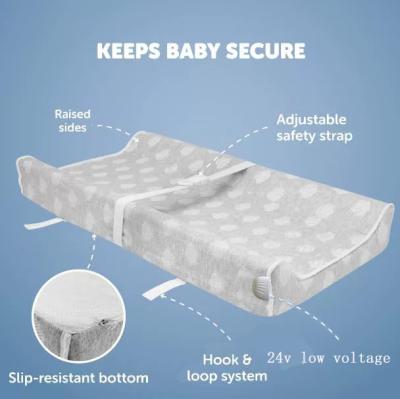 China Custom Baby Diaper Pad With Far-Infrared Heater Baby Pad for sale