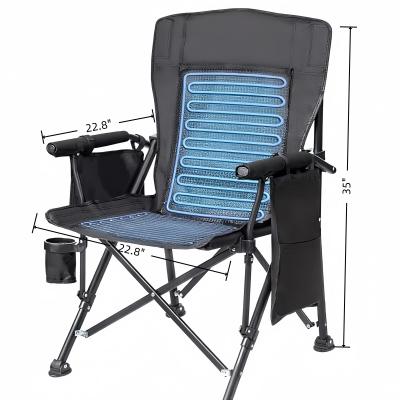 China Cooling Camping Chair Equipped With Cordless Usb Powered Water Circulation System And Dual Zoned Cooling Zones For All Day Outdoor for sale