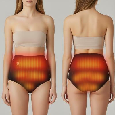 China Customizable Graphene Electric Heated Panties Antibacterial For Women​ Warm Palace Heated Underwear for sale