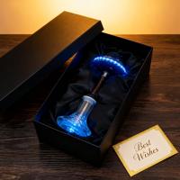China Custom Portable cordless shisha hookah with long lasting battery and vibrant rgb lighting effects ideal for travel and outdoor for sale