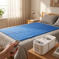 China Smart Mattress Cover with Dual Heating and Cooling Mattress Pad, Featuring App-Controlled Water Circulation Cooling System for sale