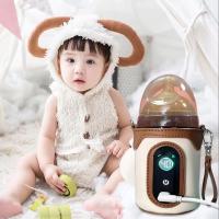 China Sheerfond USB Portable Milk Warmer 5V2A Low-Pressure Safe Baby Bottle Warmers with Poly/Cotton/EVA Material for Infants for sale