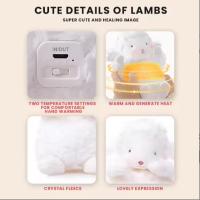 China Portable Plush Cute Electric Hand Warmer with Adjustable Thermostat Rechargeable USB Power Bank for Outdoor & RV Use for sale