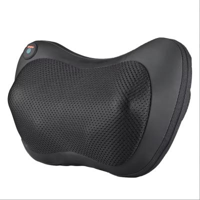 China OEM ODM Custom Comfortable Electric Heating Massage Neck Pillow Ergonomic Orthopedic Cervic Contour Head Woven U-shape Airplane for sale