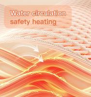 China Portable Wearable Electric Blanket Three Speed Temperature Control Graphene Infrared Heat Blanket with Digital Display for sale