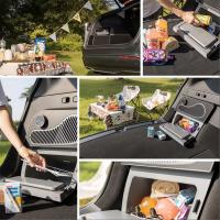 China New Portable Compact Compressor Vehicle Mini Car Refrigerator Tesla Model Y 16L Capacity Digital Display Frost-Free USB Port Low for sale
