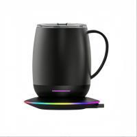 China Portable Digital Style Coffee Mug Warmer Temperature-Controlled Self-Heating Factory Design Development 500ml Capacity for sale
