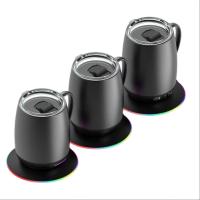 China Customized logo Smart Mug Warmer Wireless Heated Coffee Smart Temperature Control Self-Heating Coffee Mug for Travel for sale