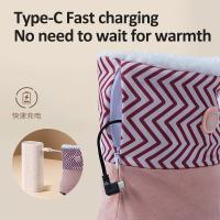 China Electric Foot Warmer customizable size and power offering instant heat and far infrared benefits to improve foot blood flow for sale