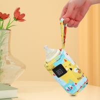 China Milk heating sleeve featuring cute little tiger pattern customizable size and USB charging with timer controlled heating modes for sale