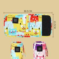 China Milk heating sleeve featuring cute little tiger pattern customizable size and USB charging with timer controlled heating modes for sale