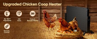 China Chicken coop heater suitable for farms backyard coops and breeding spaces providing warmth during cold weather conditions for sale