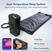 China Refrigerated sleeping bag made of polyurethane material with dual zone temperature control for comfortable camping travel and home for sale